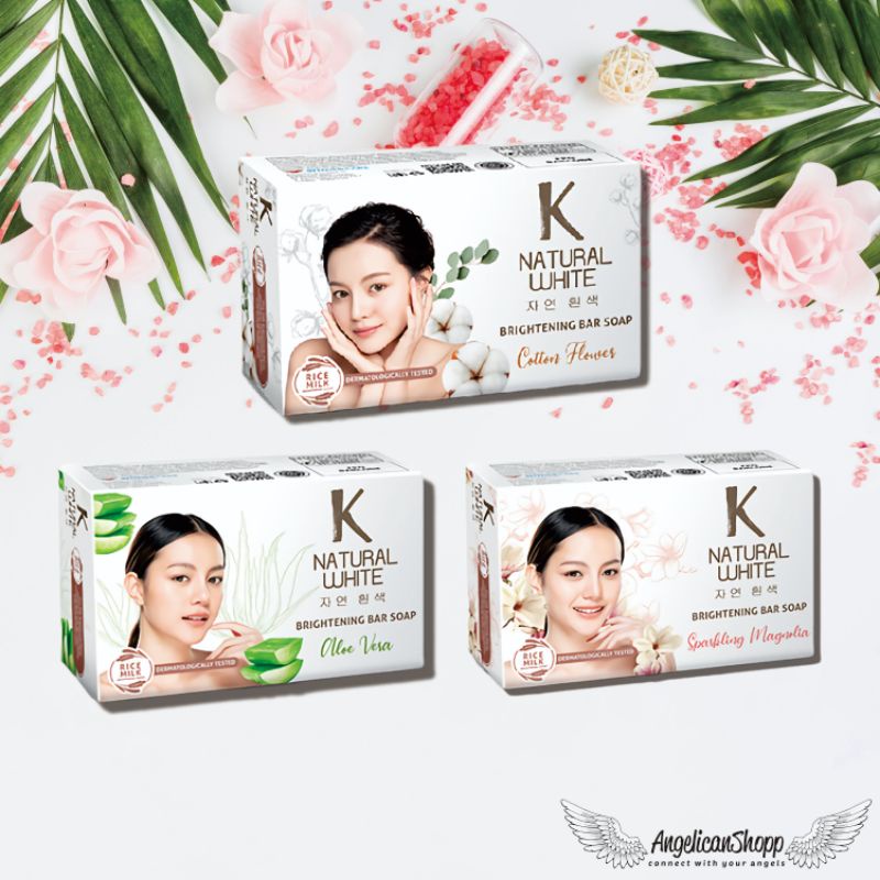 Jual K NATURAL WHITE SABUN BATANG 85GRAM | Shopee Indonesia