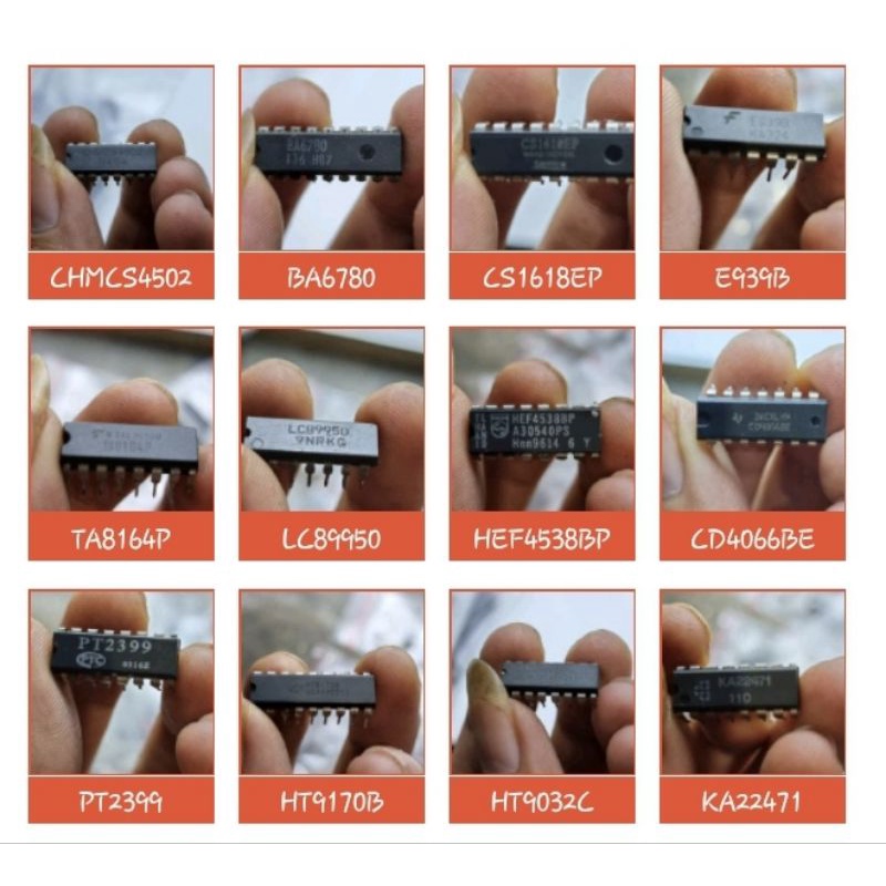 Jual IC_CHMCS4502/BA6780/CS1618EP/E939B/LC89950/HEF4538BP/CD4066BE ...
