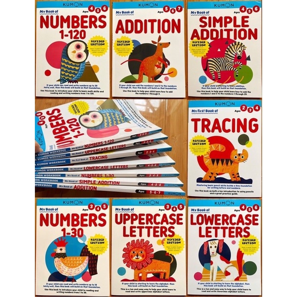 Jual Kumon My First Workbook 1 Set (7 buku) | Shopee Indonesia