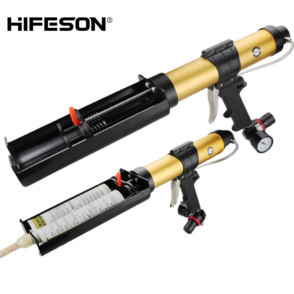 Jual PREORDER Pneumatik Dua Komponen Lem Pistol Tabung Ganda Penjaga ...