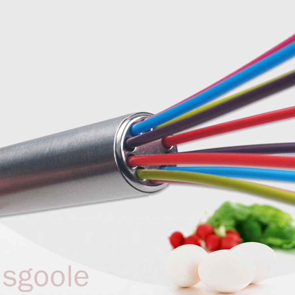 Jual Alat Pengocok Telur Stainless Steel / Pengocok Telur Warna ...