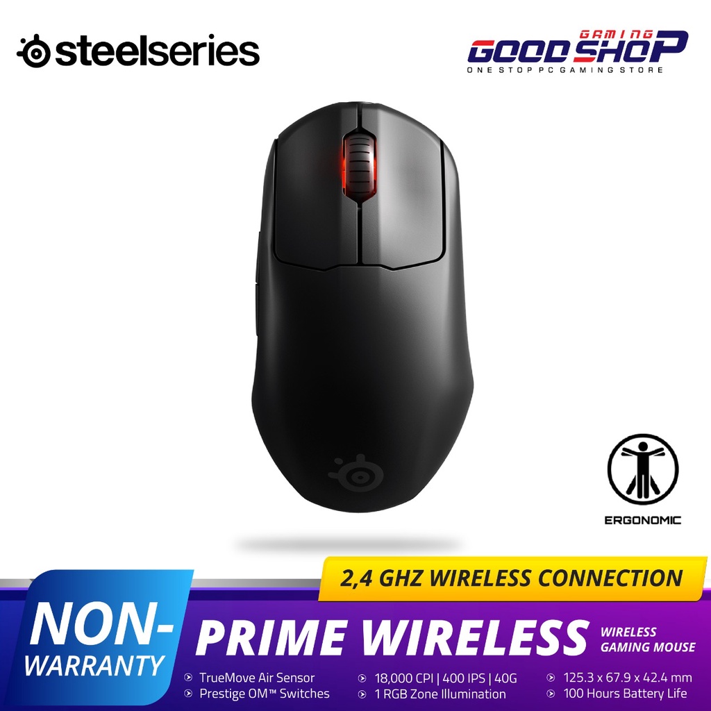 Jual Steelseries Prime Wireless - Wireless Pro Series (NON WARRANTY) | Shopee Indonesia