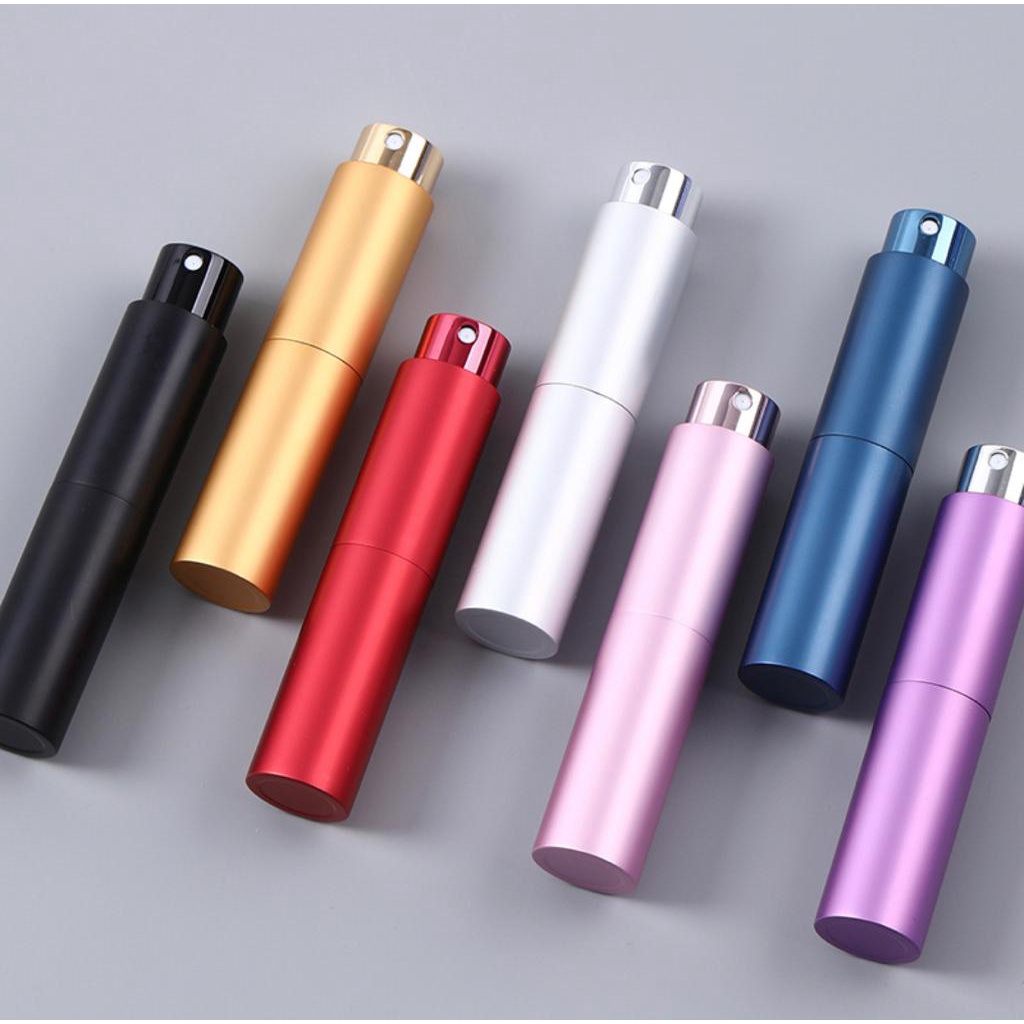 Jual Botol Parfum Refill Twist & Spray 10ml Botol Travel Model Gincu ...