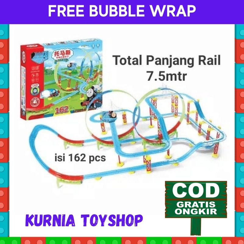 Jual Kado Kereta Api Mainan Edukasi Edukatif Permainan Rel Panjang ...