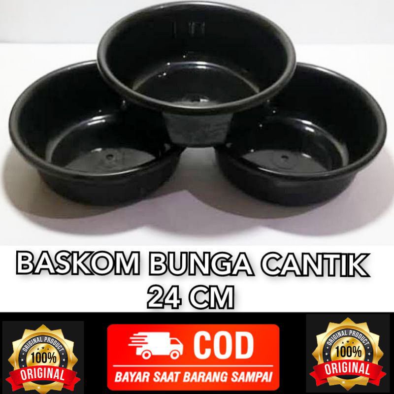 Jual Baskom 24 Cm Murah / Baskom Nomor 12 / BASKOM HAJATAN Hitam/Kuning ...