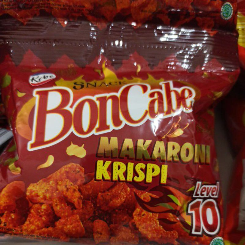 Jual BonCabe Makaroni Krispi snack bon cabe 1 renceng | Shopee Indonesia
