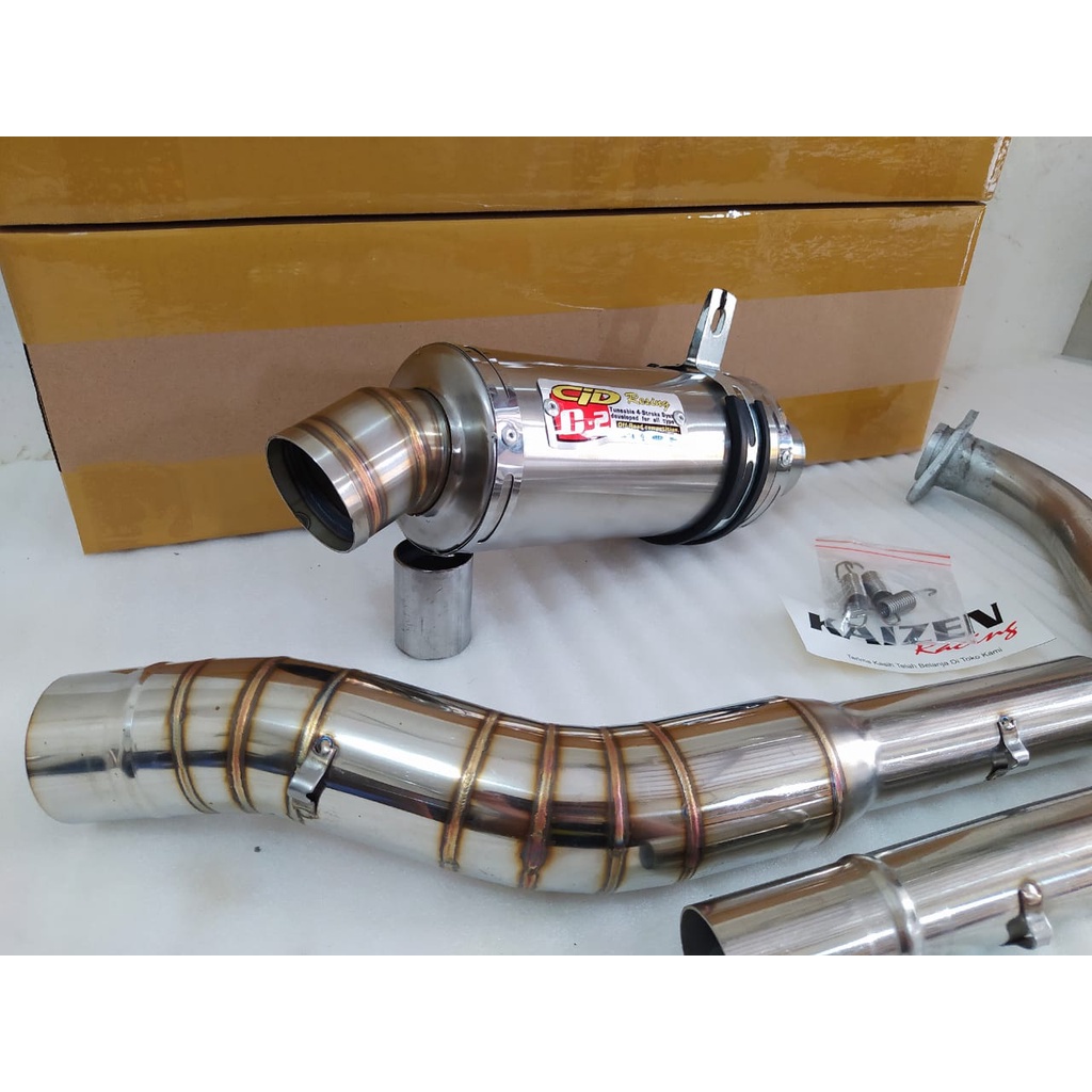 Jual Knalpot CLD C2 Fulset Megapro Primus Mono Monoshock Tiger Revo CB ...