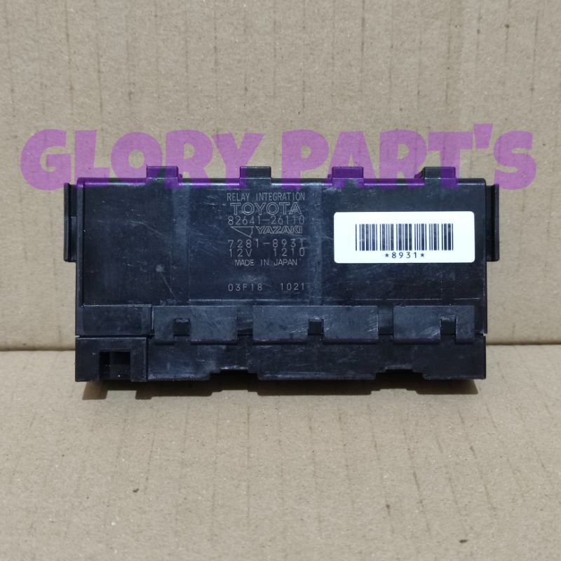 Jual Relay Integration Toyota Hiace Coaster 82641-26110 Original ...