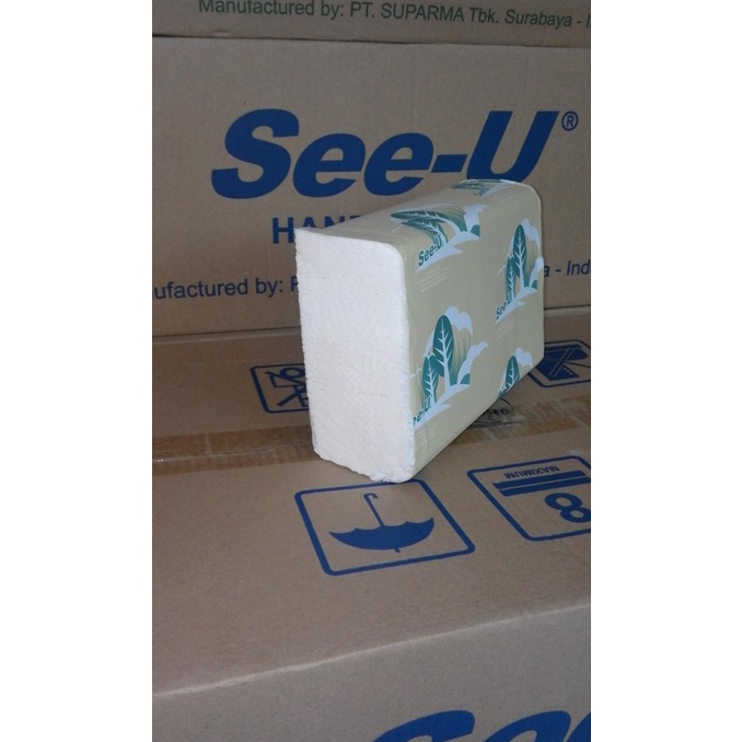 Jual 1 Dus Tissue Toilet Multifold See U isi 20 Pack | Shopee Indonesia