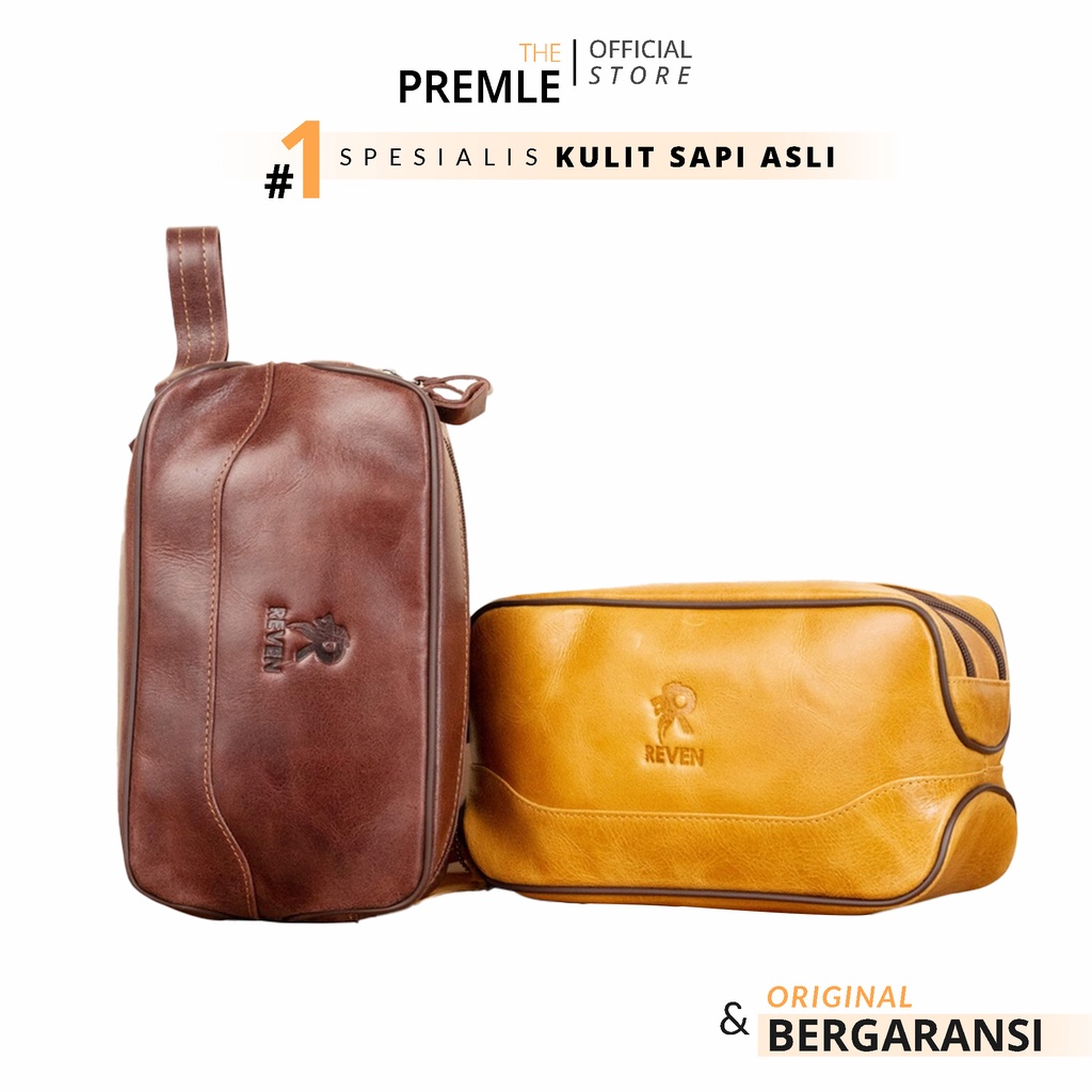 Jual Tas Kulit Asli Pria Clutch Pria Branded Original Premium Tas Cowok ...