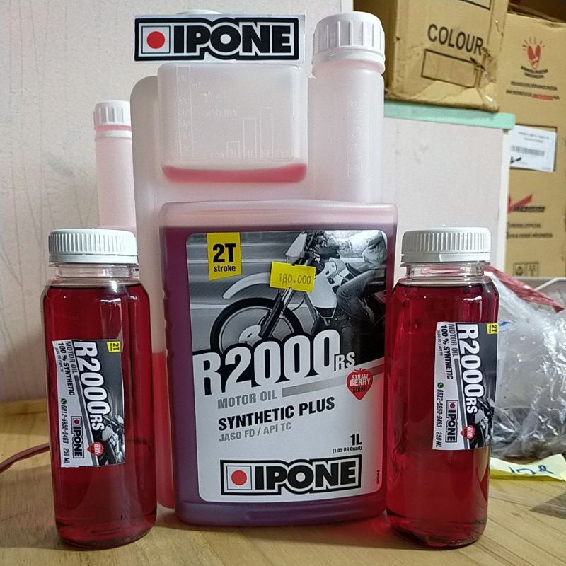 Jual Iphone R2000 Oli samping 2 tak(1L)/250ml | Shopee Indonesia