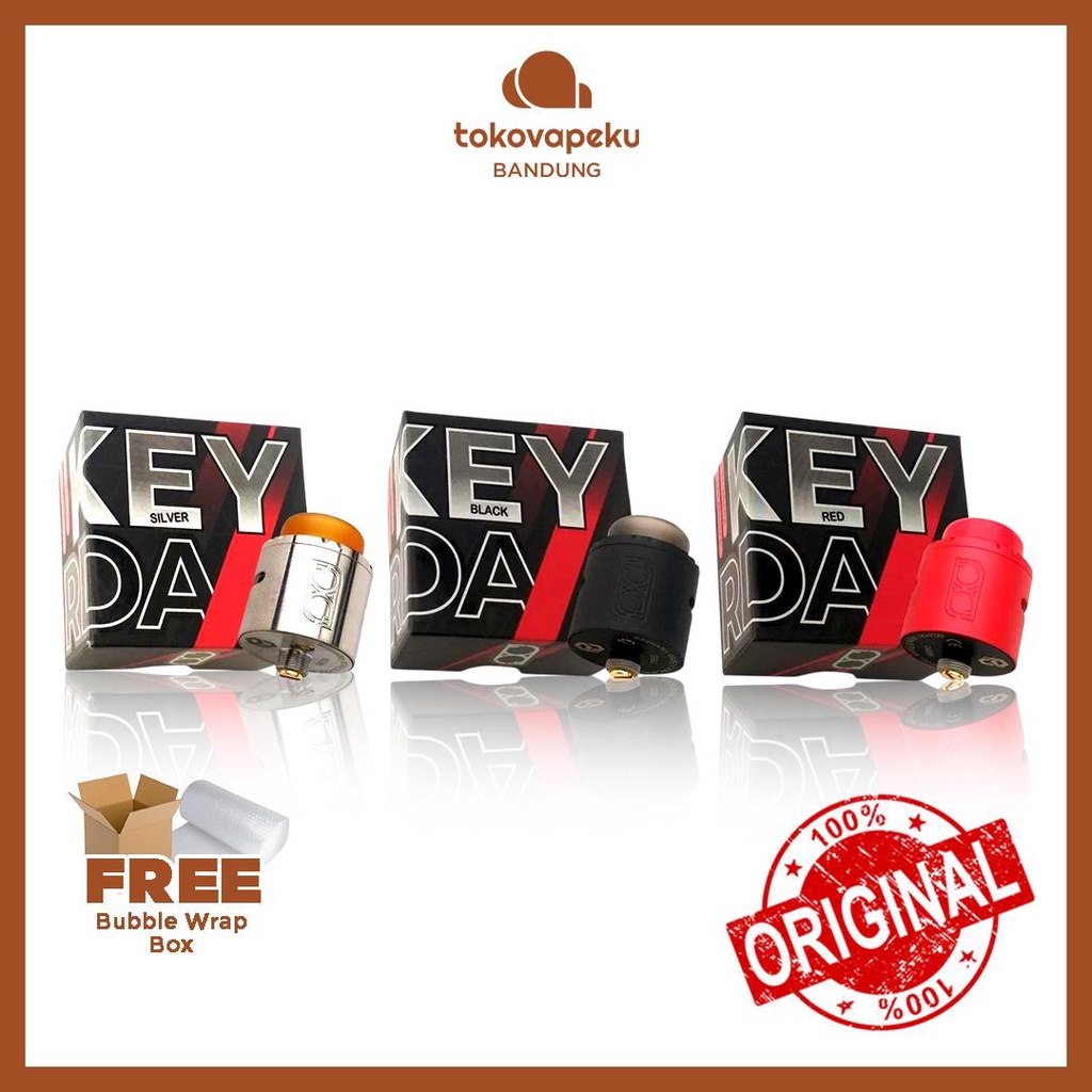 Jual KEY RDA DUAL COIL 24MM RDA KEY ORIGINAL by 8CIRCLE X PANDA ...