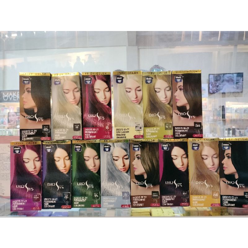 Jual DIOSYS Hair Color Permanent 100 Ml | Diosys Semir Rambut | Shopee ...