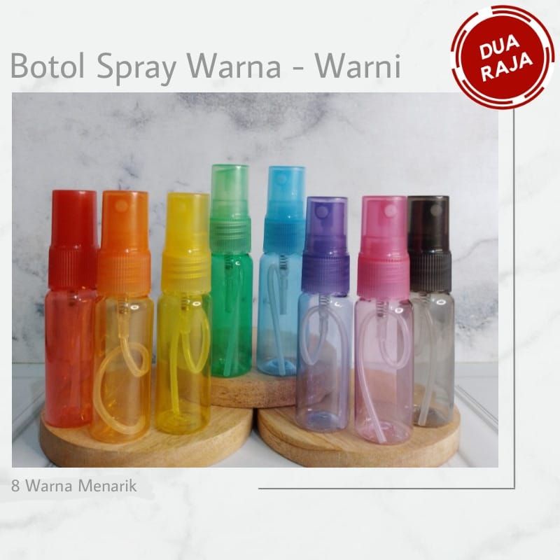 Jual Botol Refill Isi Ulang Spray Mini Kecil 20ml Warna Warni | Shopee ...