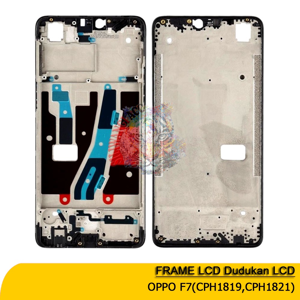 Jual Frame LCD Dudukan LCD Oppo F7 CPH1819 CPH1821 | Shopee Indonesia