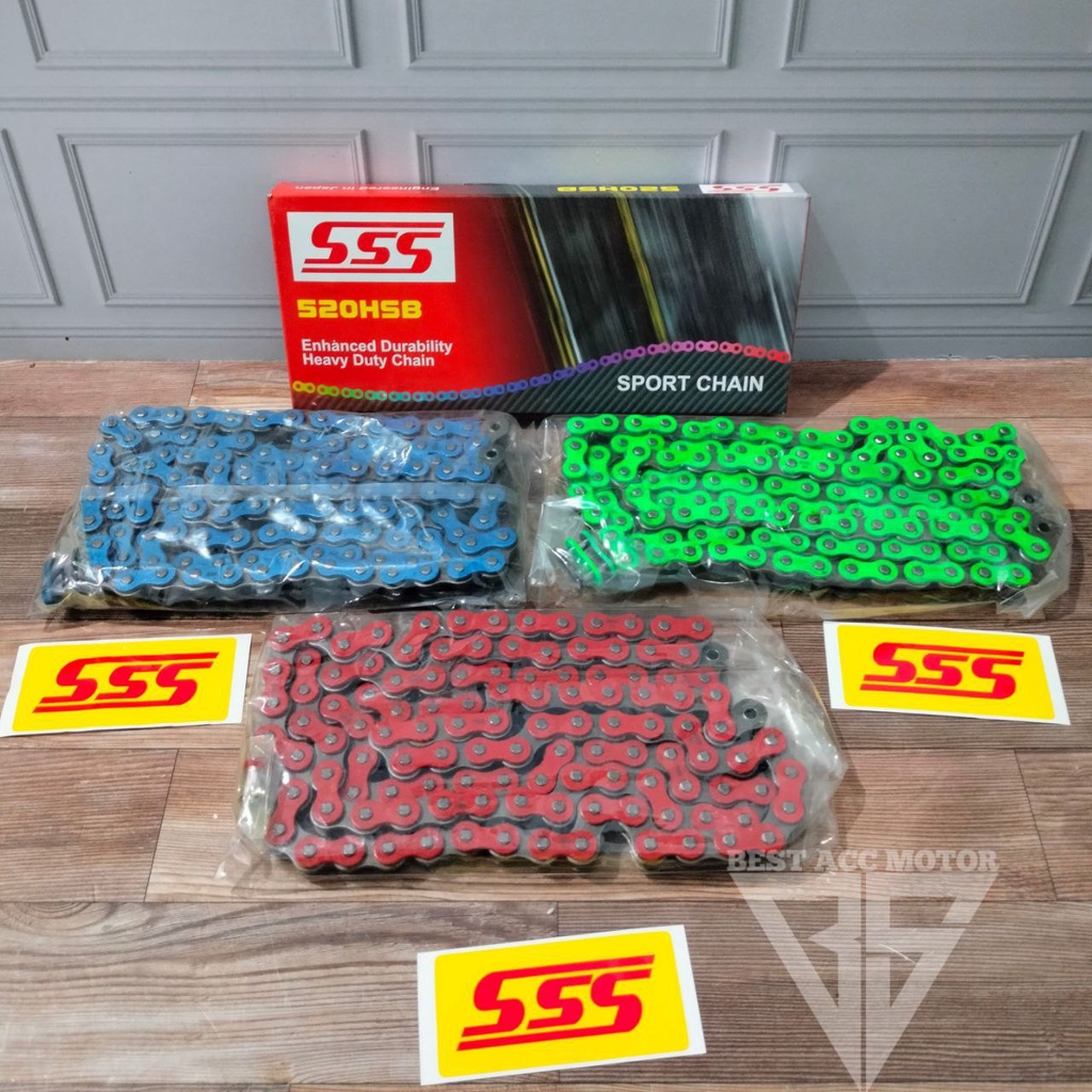 Jual RANTAI SSS HSB 520 120L NINJA 250 FI KARBU OLD Z250 ER6 KLX 250 DTRACKER 250 CBR 250RR ...