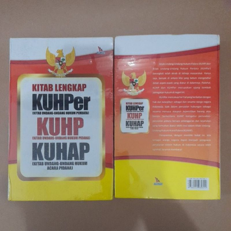 Jual Kitab Lengkap KUHPer KUHP KUHAP | Shopee Indonesia