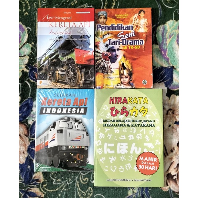 Jual ORIGINAL BUKU AYO MENGENAL KERETA API INDONESIA PENDIDIKAN SENI TARI - DRAMA DI TK DAN SD ...