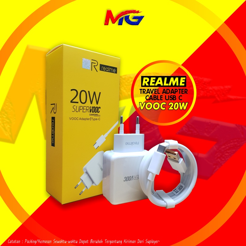 Jual Charger Realme X Realme XT ORIGINAL SUPER VOOC USB TYPE C 20Watt ...