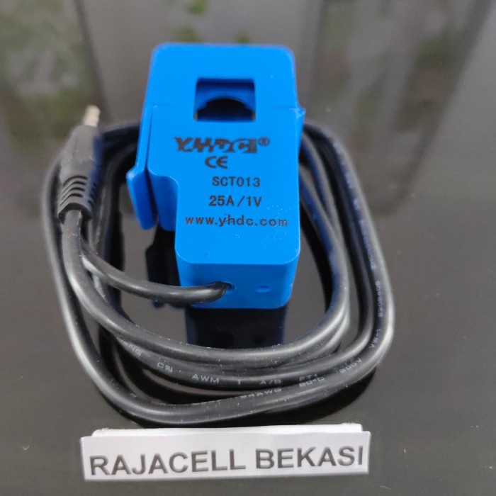 Jual 25A SCT-013-025 Non invasive AC Current Sensor Arus Clamp ...