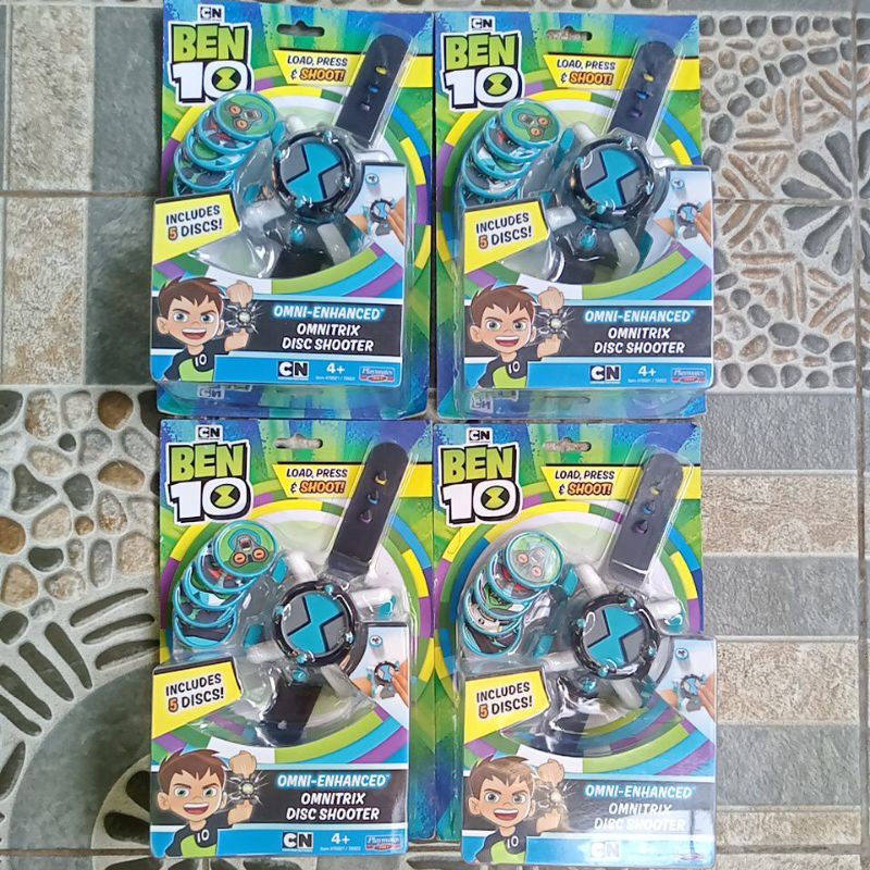 Jual BEN10 OMNI-ENHANCED OMNITRIX DISC SHOOTER (Includes 5 dics ...