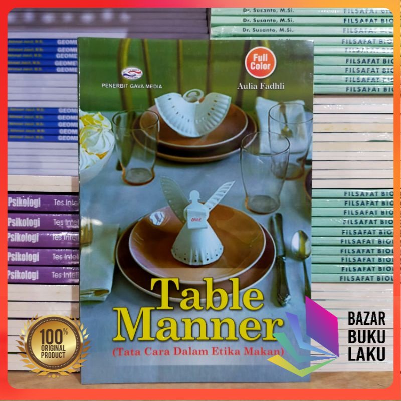Jual TABLE MANNER; Tata Cara Dalam Etika Makan (FULL COLOR) | Shopee ...