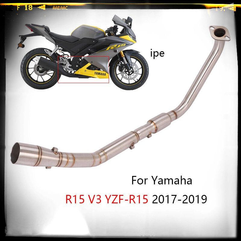 Jual knalpot sepeda motor balap Xsr155 R15 MT15 V3 big elbow racing ...