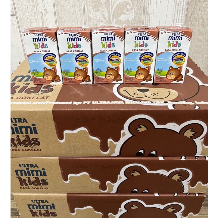 Jual Susu UHT Ultra Mimi 125 ml Rasa Coklat, Stoberi, dan Full Cream | Shopee Indonesia