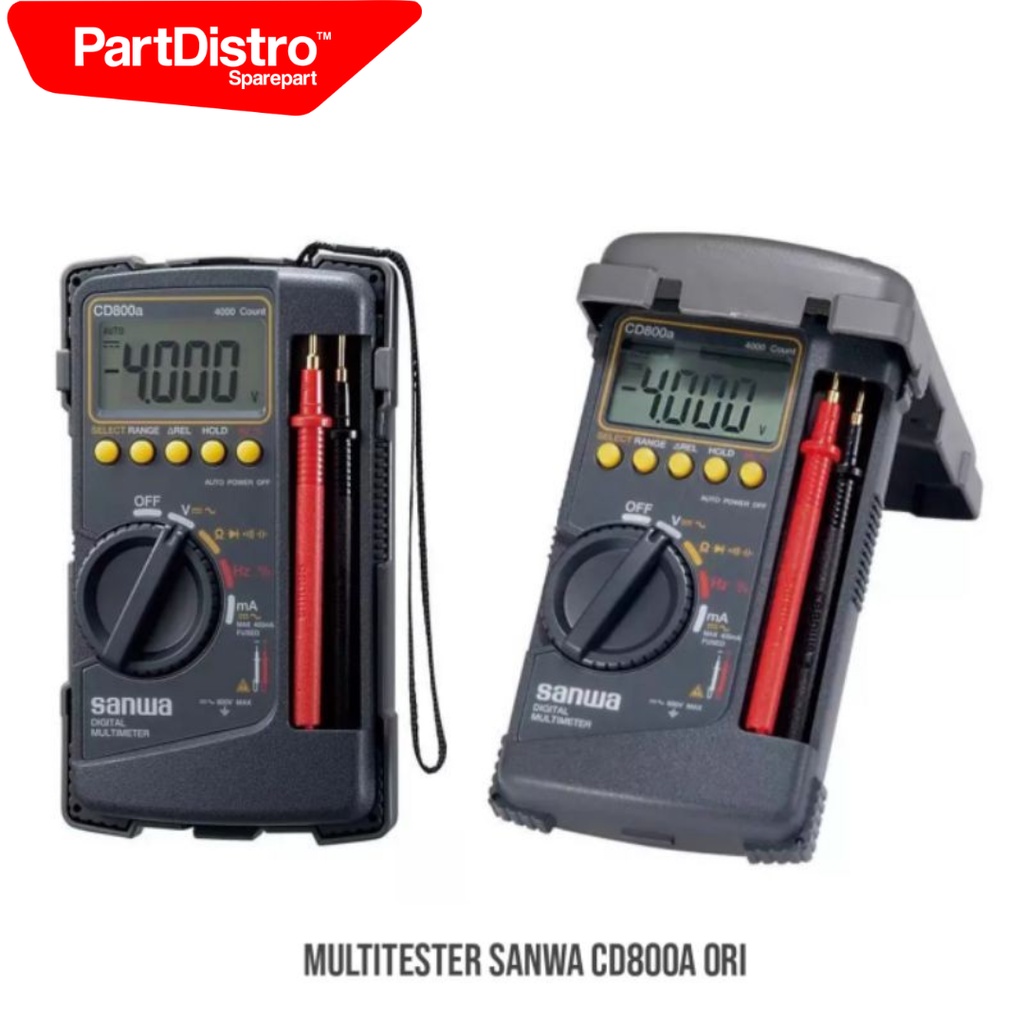 Jual MULTITESTER SANWA ORIGINAL CD800A | Shopee Indonesia