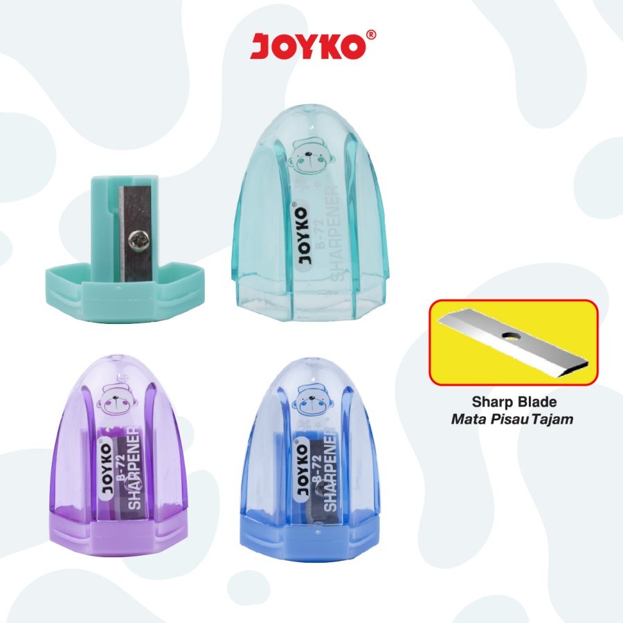 Jual Joyko Rautan Pensil Peruncing Serutan Tangan Sharpener B72/B82 ...