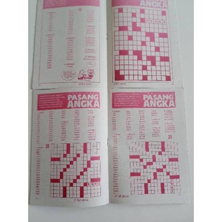 Jual Paket 10 Pcs TTS Huruf dan Angka (Teka Teki Silang) • VUV.22Oc22q ...