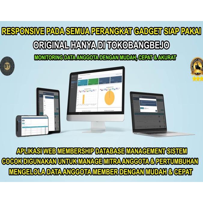 Jual Aplikasi Web Data Anggota Mlm Membership Management Sistem Lengkap ...
