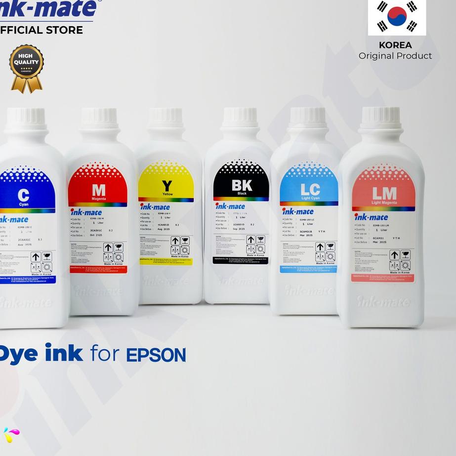Jual Kejar Promo--Inkmate Tinta Epson / Dye ink for EPSON Printer 1L | Shopee Indonesia