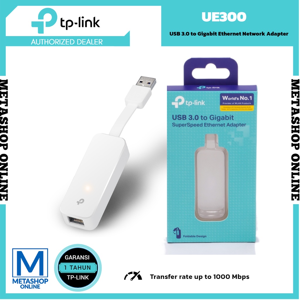 Jual Tp-link UE300 USB 3.0 Gigabit Ethernet Network Adapter LAN RJ45 | Shopee Indonesia