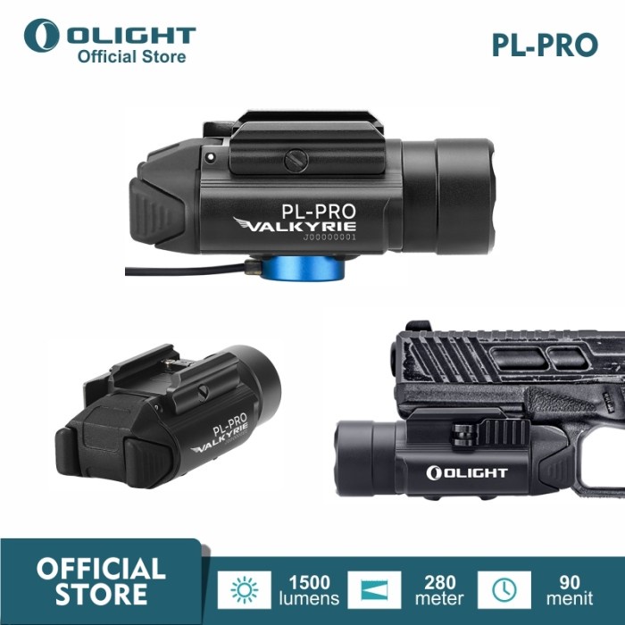 Jual Olight Pl-Pro Valkyrie Senter Led Weaponlight | Shopee Indonesia