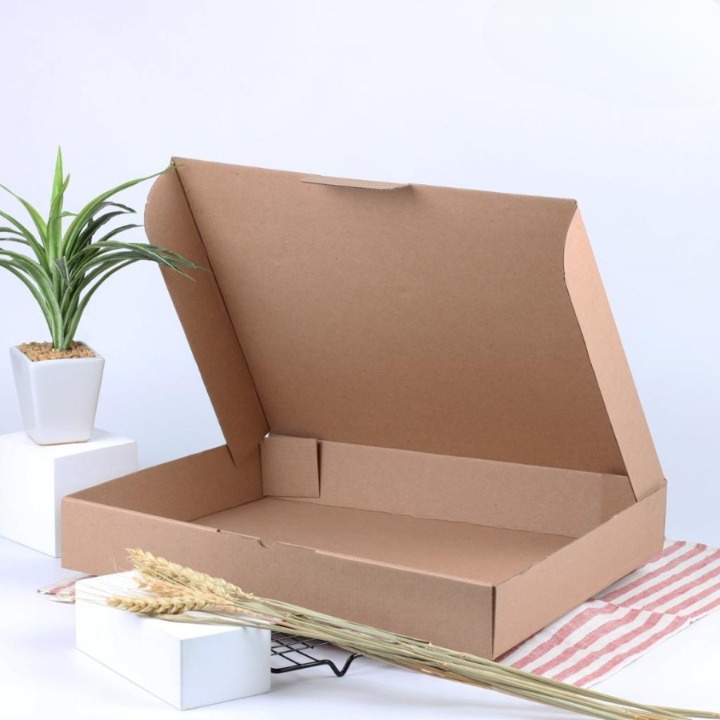 Jual Kardus Kotak Donat Mini Box Die Cut Coklat Polos Dus Kado Baju ...