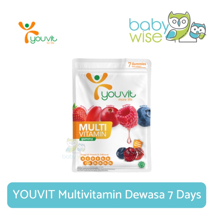 Jual YOUVIT Multivitamin Dewasa 7 Days | Shopee Indonesia