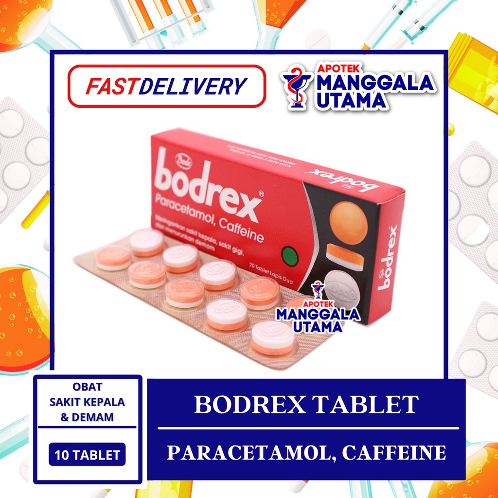 Jual BODREX TABLET 1 BOX ISI 2 BLISTER | Shopee Indonesia