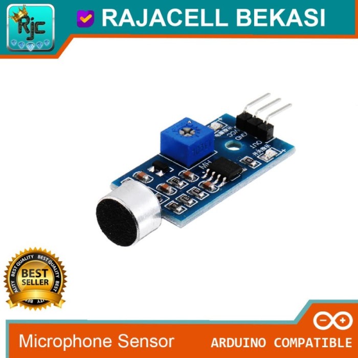 Jual New Audio Sensor Mic Microphone sensor Module for ArduinoO ...