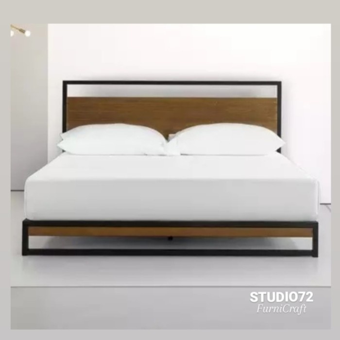 Jual Rangka Ranjang Ranjang Besi Minimalis/Divan Model Im Retro Uk120 ...