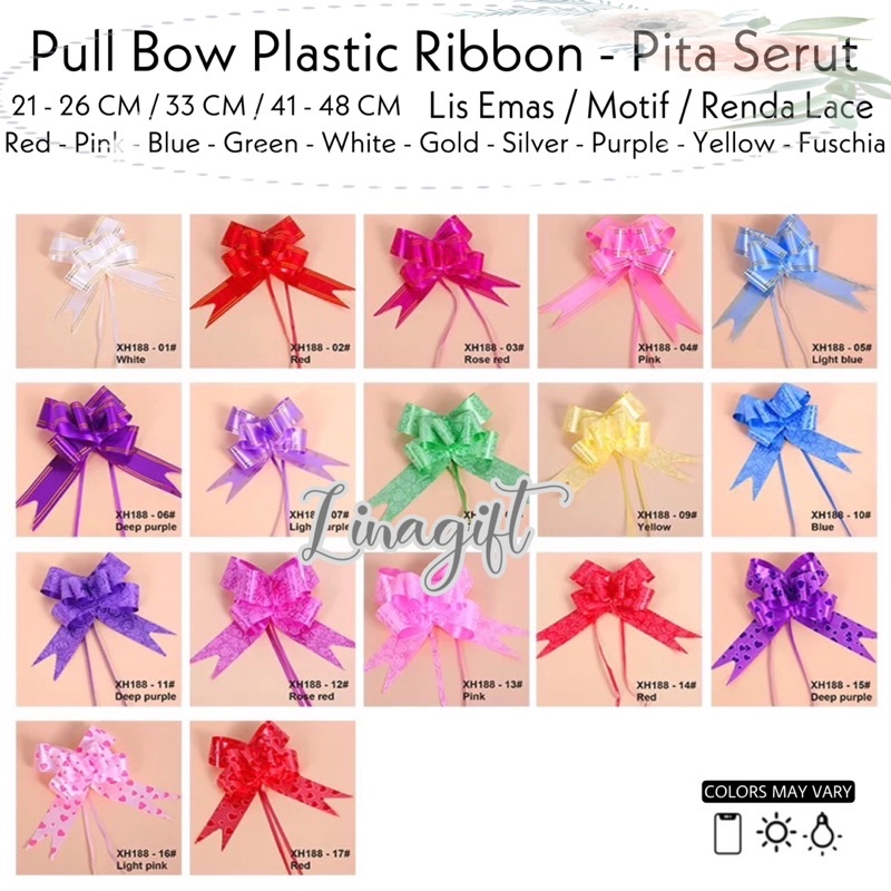 Jual ( Pak 10 Pc ) PITA TARIK JEPANG MOTIF - SERUT 26CM / 33CM PITA ...