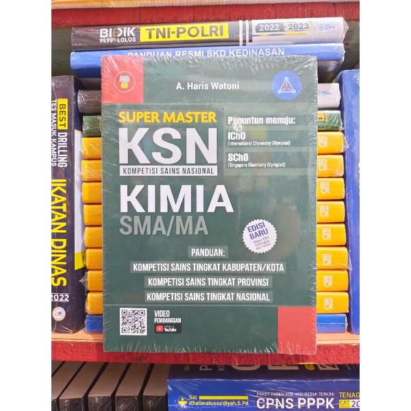 Jual Buku Olimpiade Kimia SMA: Super Master KSN Kimia SMA | Shopee Indonesia