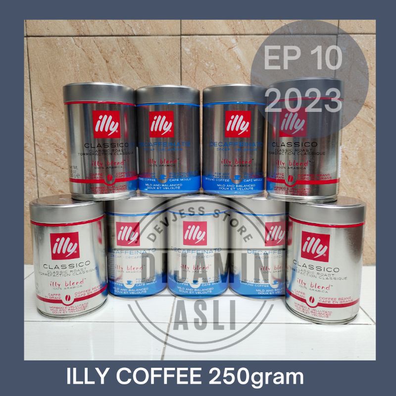 Jual ILLY COFFEE CLASSICO 250 gr Biji kopi illy | Shopee Indonesia