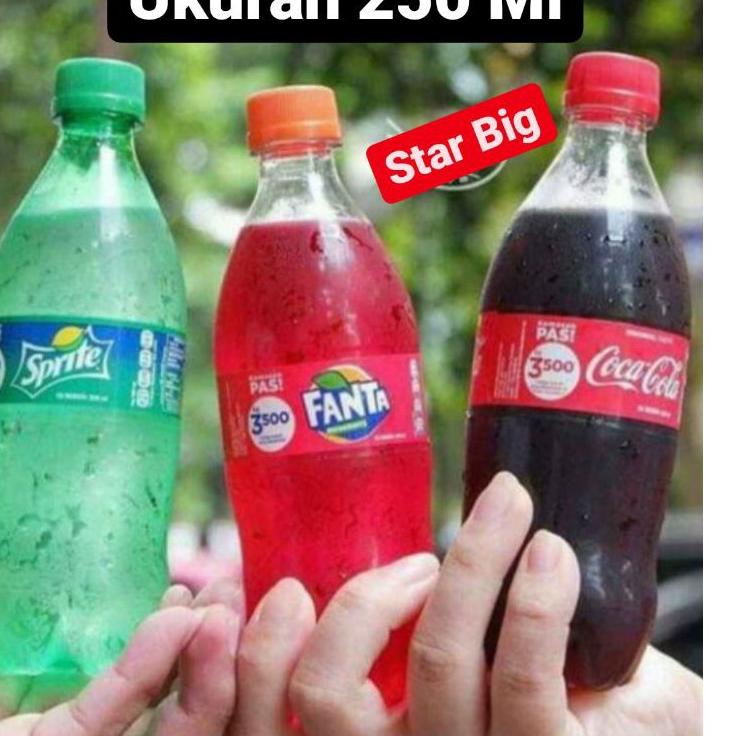 Jual ido5O9a--Fanta Coca Cola Sprite Botol Mini 250 Ml | Shopee Indonesia