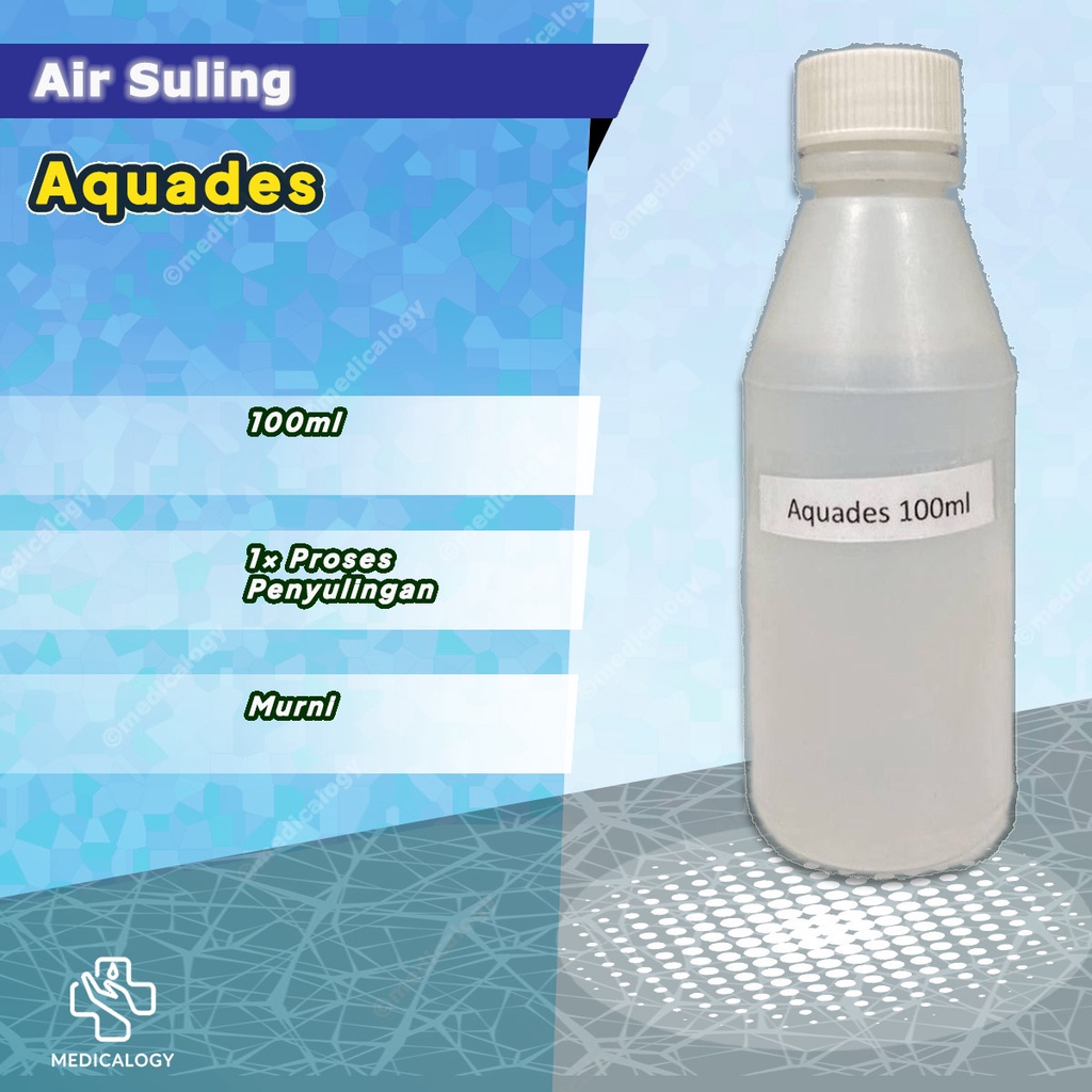Jual Aquades 100 ml | Shopee Indonesia