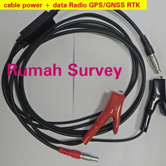 Jual Kabel Power/ Cable Power+ Data Radio External GPS GNSS RTK SOUTH ...