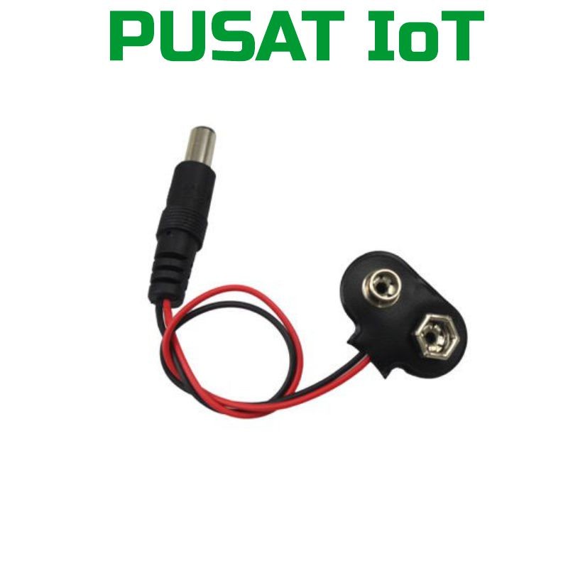 Jual Battery 9V Clip - Klip Baterai Arduino Uno | Shopee Indonesia