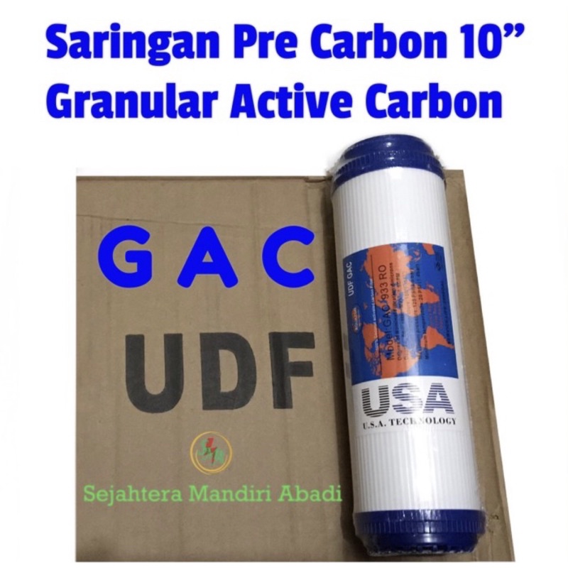 Jual Carbon Granular GAC 10 Inch UDF Pre Karbon Granular RO Reverse Osmosis | Shopee Indonesia