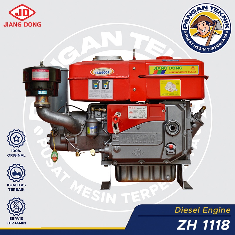Jual MESIN DIESEL JIANG DONG | ZH 1118 | MESIN DIESEL 26 PK | Shopee Indonesia
