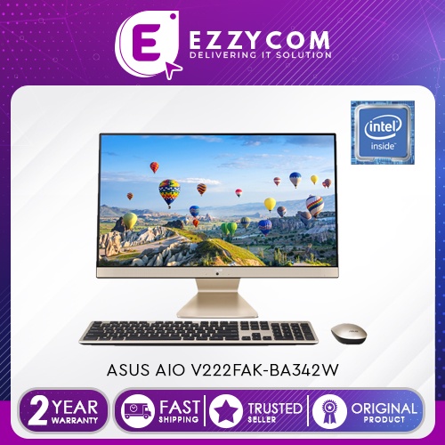 Jual Asus AIO All In One V222FAK-BA342W (I3 10110U, 4GB, SSD 256GB, Win ...